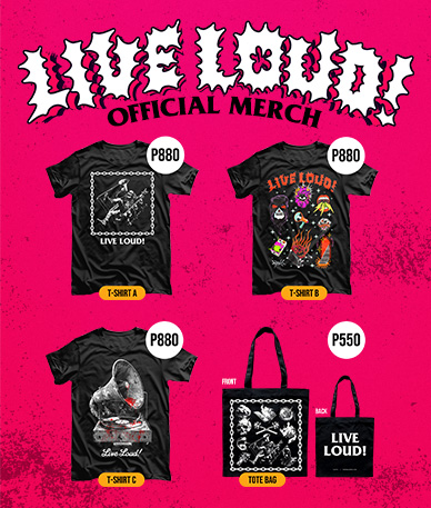 LIVE LOUD! Official Merchandise – Mini Mall PH Store