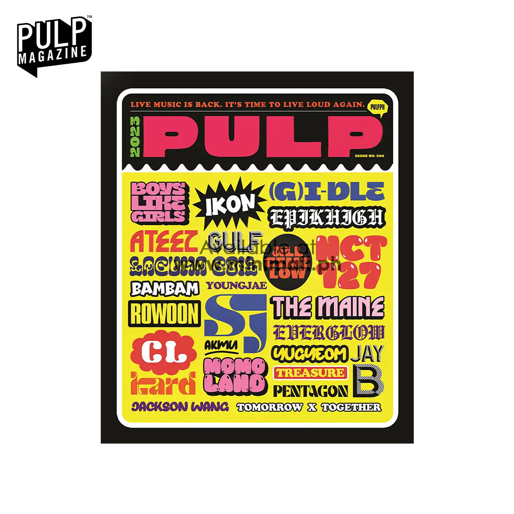 PULP MAGAZINE ISSUE #206 [SPECIAL EDITION MINI POSTER] – Mini Mall PH Store