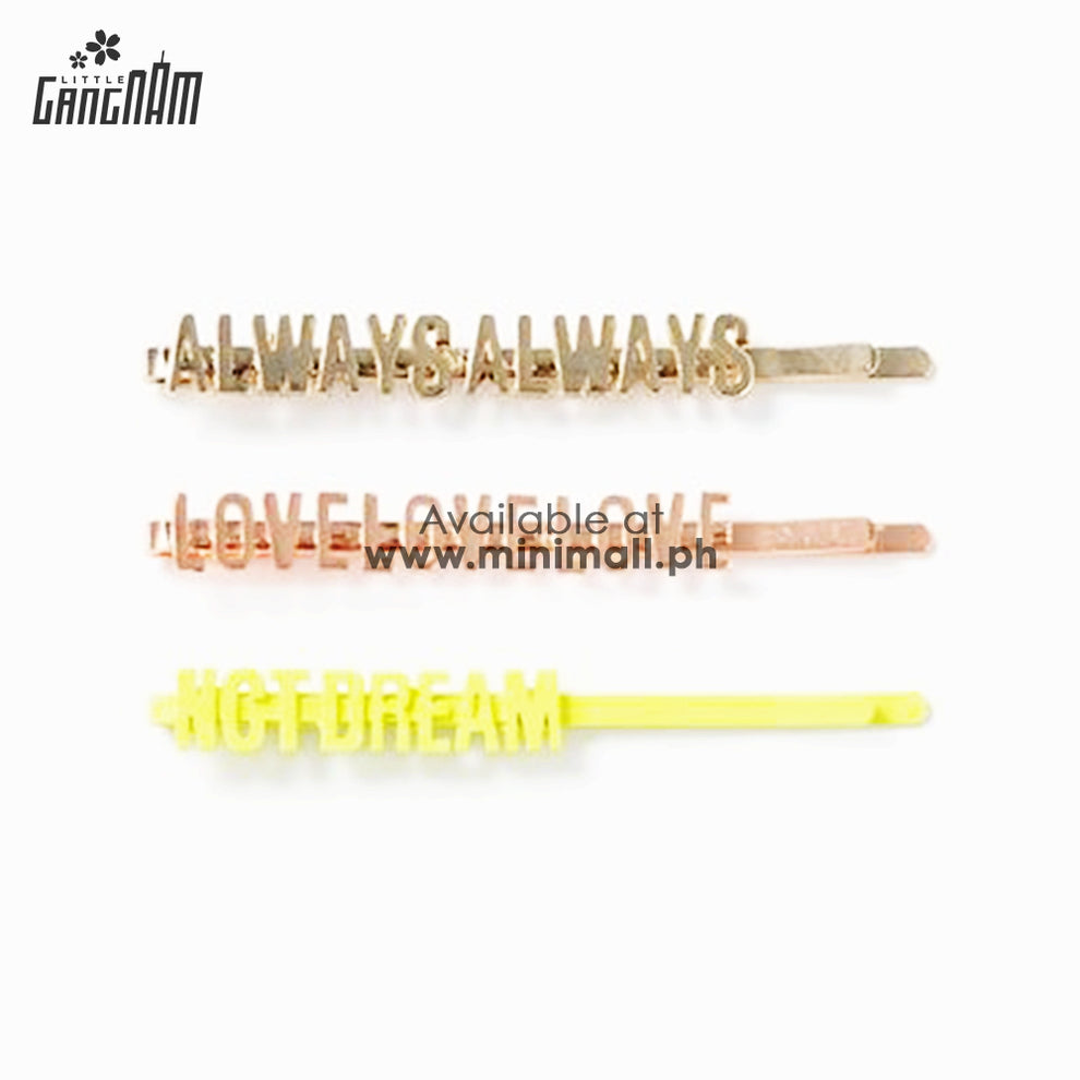 NCT DREAM - LOVE LOVE HAIR PIN – Mini Mall PH Store
